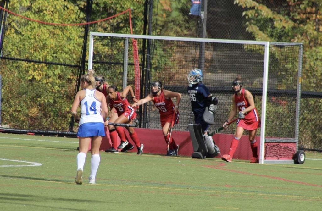 NEC field hockey goalie wins goalkeeper of the week | The New Englander ...